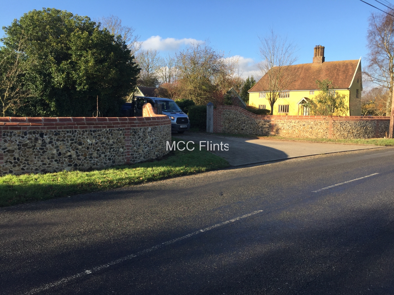MCC Flints | Traditional flint wall build, repair, restoration and re ...